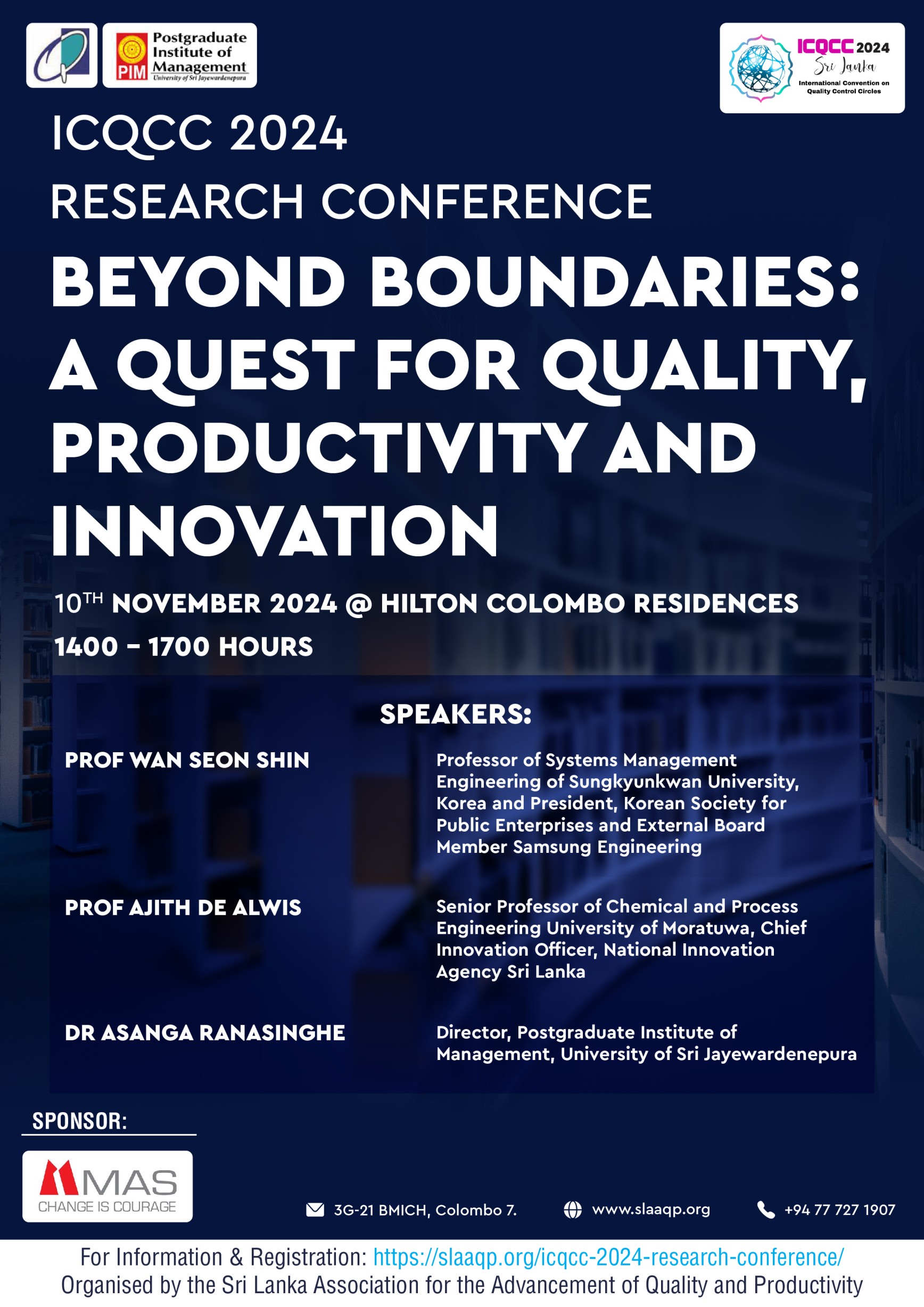 Research Conference – SLAAQP